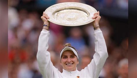 Marketa Vondrousova Becomes First Unseeded Wimbledon Champion Nhks