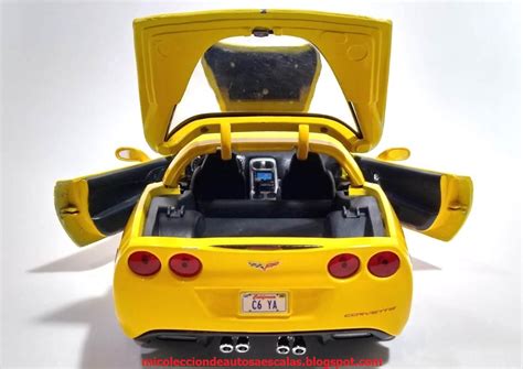 Mi colección de autos a escala 2005 Chevrolet Corvette C6 Maisto 1 18