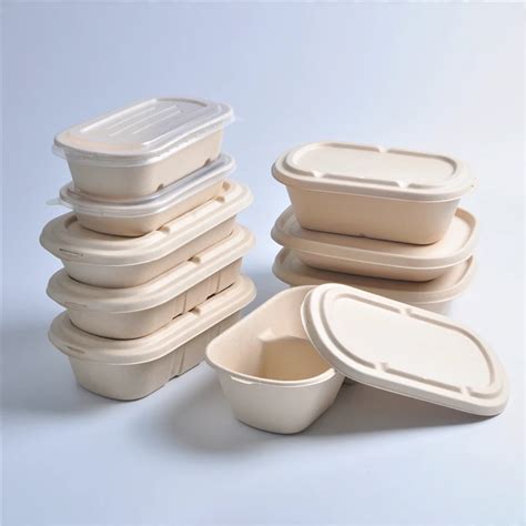 Biodegradable Compostable Sugarcane Bagasse Food Containers Box Buy