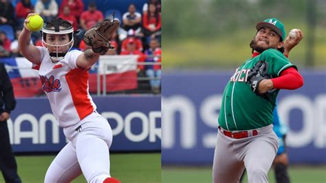 Sóftbol en Santiago 2023 Cuál es la diferencia con el Béisbol 24horas