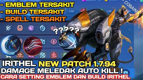 NEW PATCH 1 7 94 CARA SETTING EMBLEM DAN BUILD IRITHEL TERSAKIT 2023