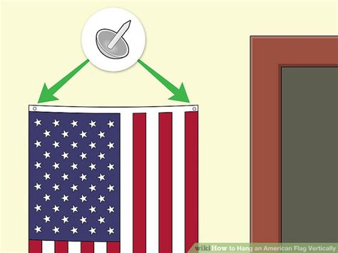 How To Hang An American Flag Vertically 7 Steps With Pictures