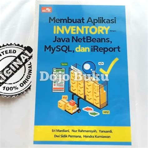 jual membuat aplikasi inventory dengan java netbeans mysql dan ireport er original shopee
