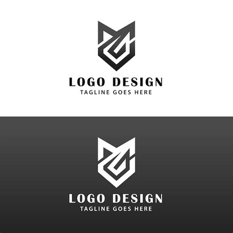 Premium Vector Letter Gm Shield Logo Design With Vector Format
