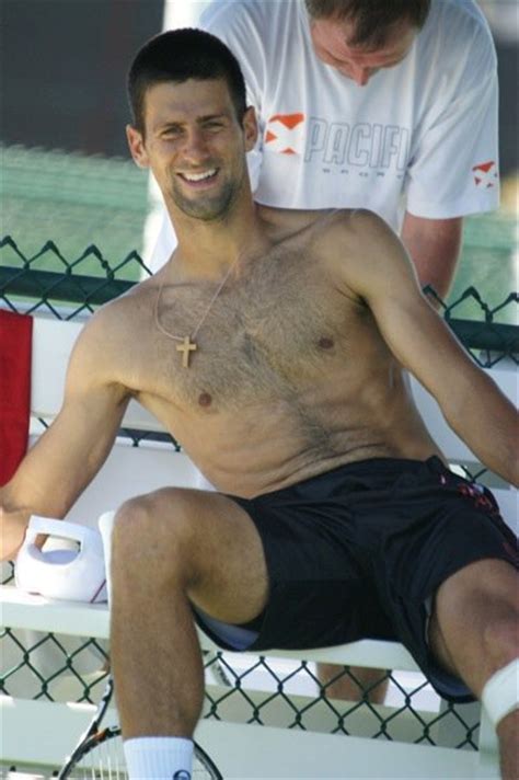 Novak Topless Love Everyfing Bout The Serbernator Real