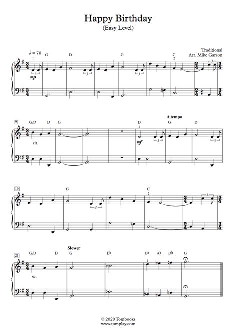 Parabéns pra Você Nível Fácil Orquestra Traditional