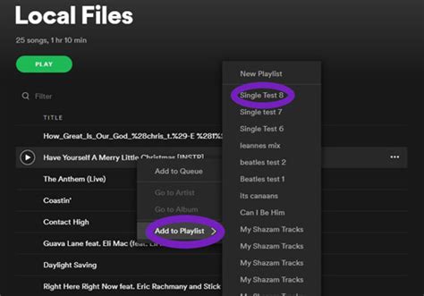 how to fix spotify local files not syncing showing playing