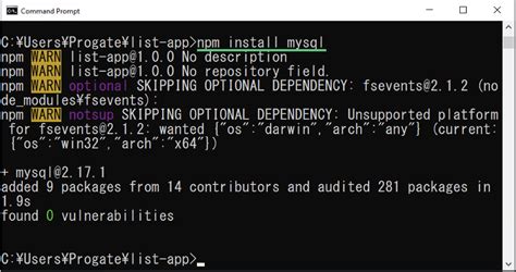 connecting node js applications to mysql progate learn to code learn to be creative
