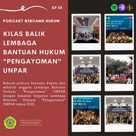 Kilas Balik Lembaga Bantuan Hukum Pengayoman UNPAR Tahun 2022 LBH