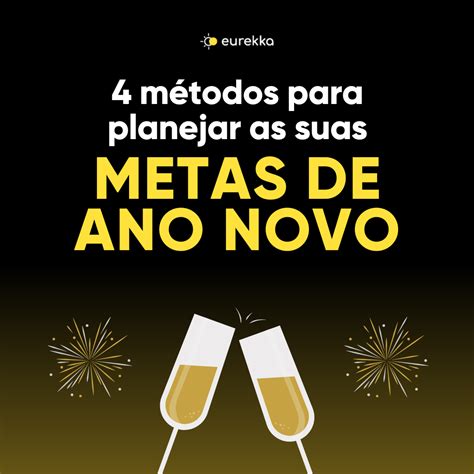 4 métodos para planejar as suas metas de ano novo Eurekka