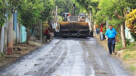 Alcaldía de Managua avanza con la construcción de nuevas calles