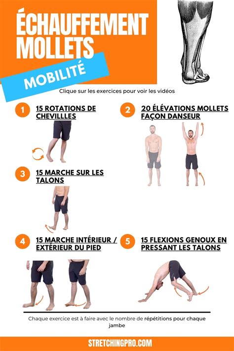 Comment bien étirer les mollets 7 étirements efficaces