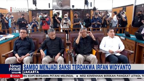 Drama Sidang Ferdy Sambo Sambo Jadi Saksi Atas Terdakwa Chuck Putranto