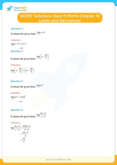 Ncert Solutions For Class Maths Chapter Exercise Free Pdf