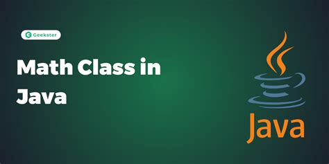 Math Class In Java With Example