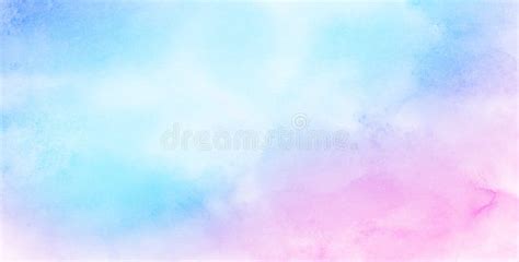 Fundo Azul Roxo E Cor De Rosa Delicado Da Aquarela Das M Scaras Para O