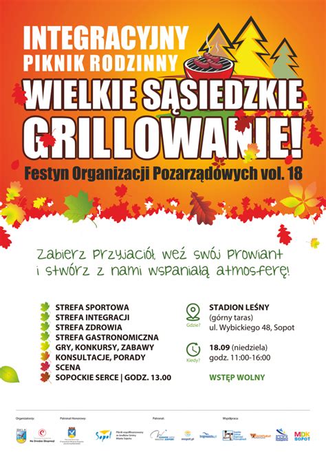 Dom Pomocy Społecznej w Sopocie Wielkie Sąsiedzkie Grillowanie