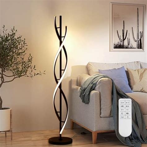 Lampadaire Led Dimmable Lampadaire Sur Pied Salon Moderne Spirale