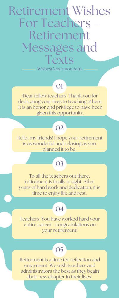 Retirement Wishes For Teachers Heartfelt Messages And Quotes