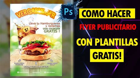 COMO HACER UN FLYER FACIL Y RAPIDO CON PLANTILLAS PREDISEÑADAS PSD EN