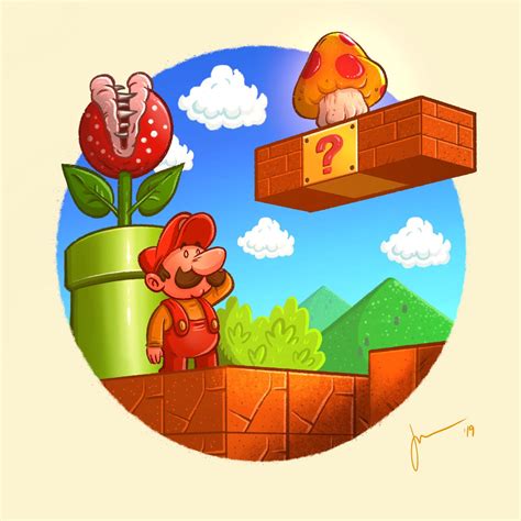 Super Mario Bros Fan Art R Casualnintendo