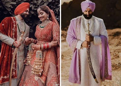 Punjabi Wedding Outfits For Men Classy Mercy Rouge