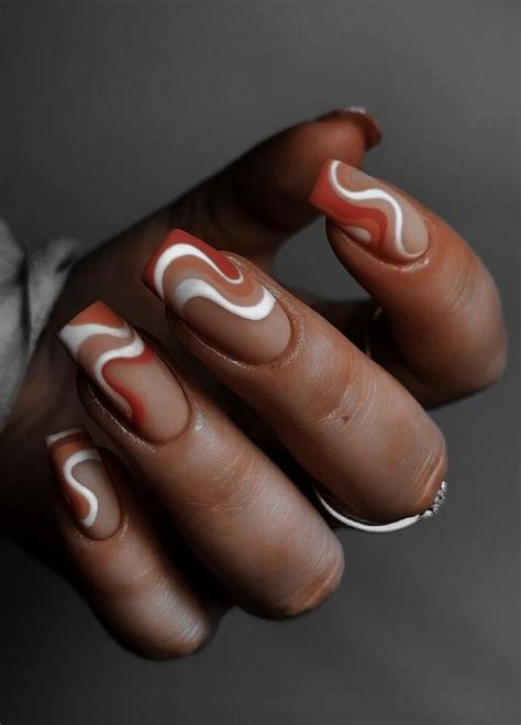17 Chic Square Nail Ideas For Fall 2023 Thepinkgoose Stylish