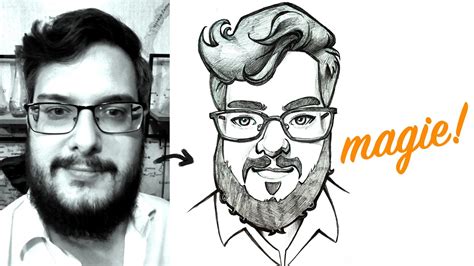 TRANSFORMER UNE PHOTO EN DESSIN YouTube