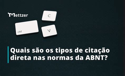 Cita O Direta Curta E Longa Aprenda Aplicar Nas Normas Abnt