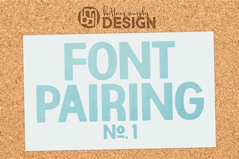 Font Pairing Guide Quick Examples Of Pairing Script And Standard