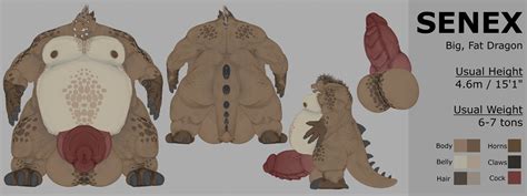 Senex Refsheet NSFW Naked By Zendrake On Itaku