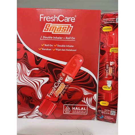 Jual Minyak Angin Fresh Care Smash Double Inhaler Plus Roll On Inhaler0