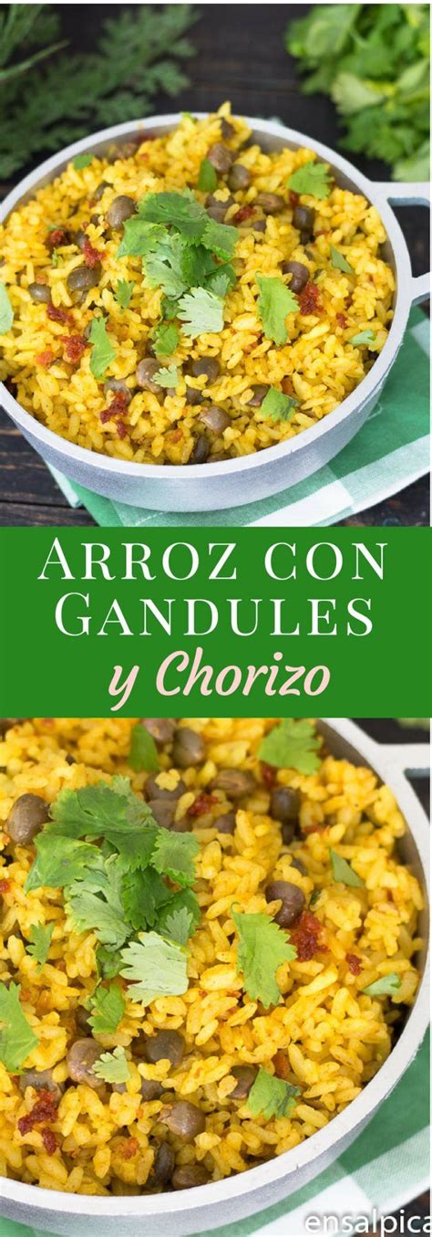 Cómo Hacer Arroz Con Gandules Maripo
