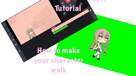 How To Make Your Gacha Character Move Tutorial Gacha Life Kinemaster