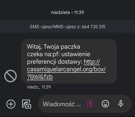 Uwaga Na Fa Szywe Sms Y Nie Klikaj W Podejrzane Linki Aktualno Ci