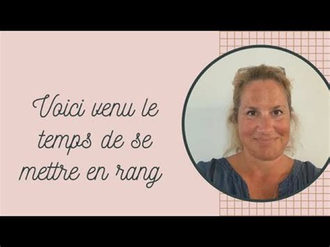 Voici Venu Le Temps De Se Mettre En Rang Chanson Pour Les