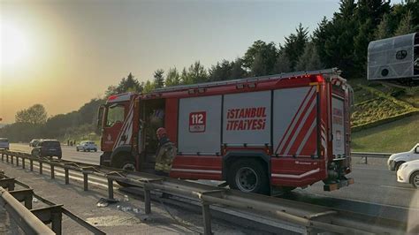 FSM Köprüsü nde zincirleme kaza 2 si ağır 5 yaralı Son Dakika Flaş