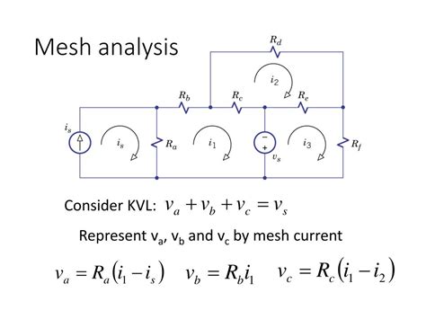 Ppt Circuits Lecture Mesh Analysis Powerpoint Presentation Free