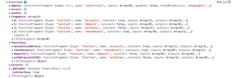Javascript Using Ethersutilsformattypesfull Returns Object Not String Stack Overflow