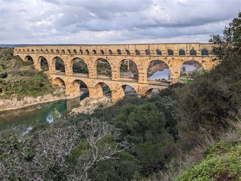Pont Du Gard Walk Map Route Description