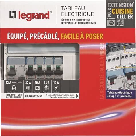 Legrand Tableau Lectrique Quip Pr C Bl Sp Cial Pour Extension