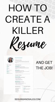 How To Create A Killer Resume With No Experience Artofit