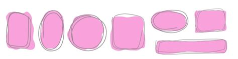Premium Vector Hand Drawn Paper Quote Frame Set Empty Speech Bubbles