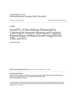 Fillable Online Citeseerx Ist Psu ScoreSVG A New Software Framework