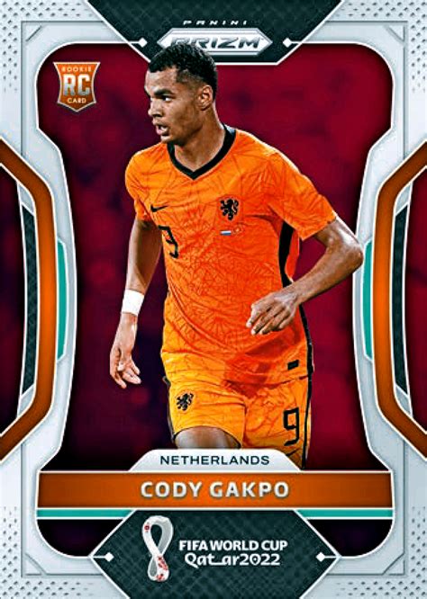 2022 Panini Prizm FIFA World Cup Katar Fußballkarten Checkliste