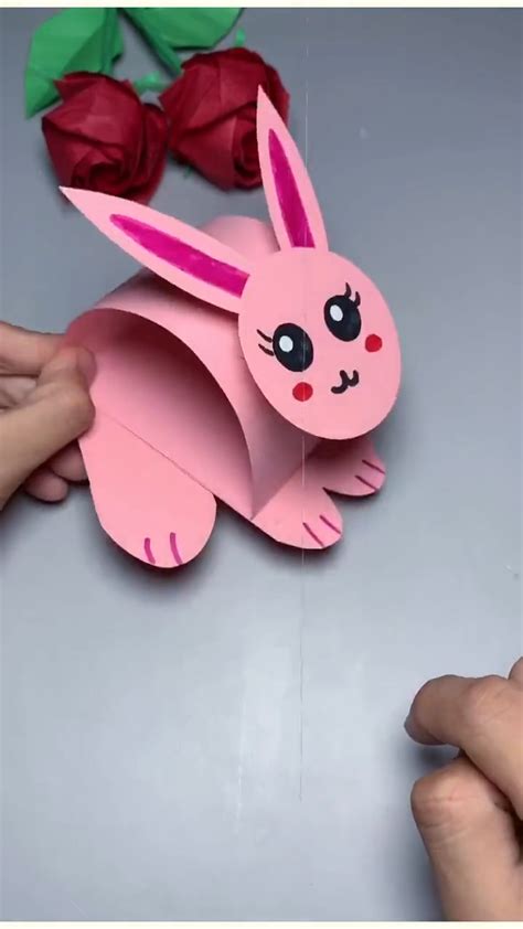 Easy Origami Rabbit How To Make Rabbit Step By Step 1 Minute Tutorial