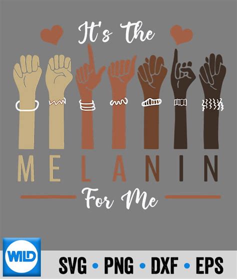 Black History Month SVG Black History Month Melanated Its The Melanin