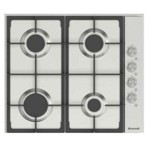 Plaque De Cuisson Encastrable Brandt 4 Feux 60Cm Inox Au Meilleur Prix