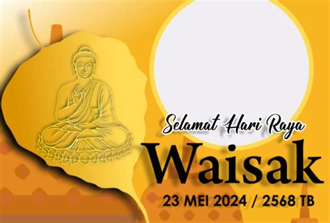 Indahnya Keberagaman Rayakan Waisak 2024 Dengan 20 Link Twibbon