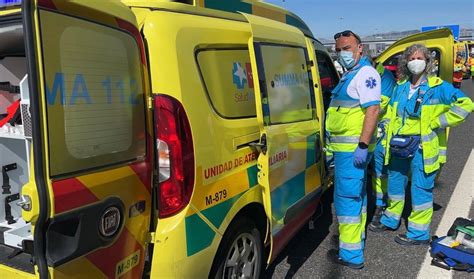 Herido muy grave un motorista de 29 años tras chocar con un turismo en